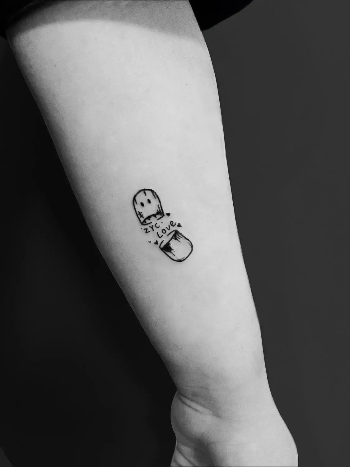 Happy Pill Semi-Permanent Temporary Tattoo – Tattoobnb
